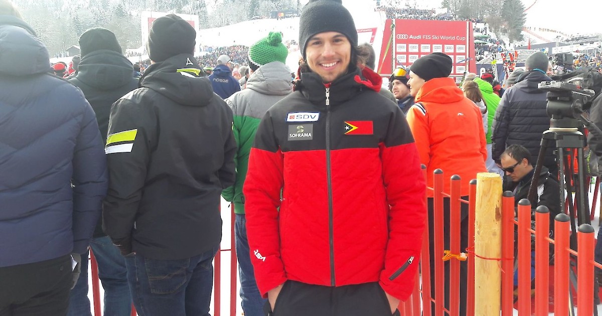 Der Exot im Skizirkus - aus Osttimor Der Exot im Skizirkus - aus Osttimor