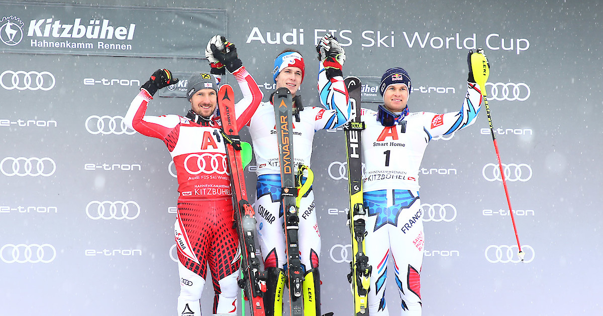 Today’s Slalom took place against an impressive backdrop.