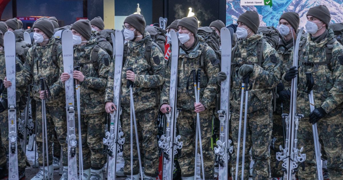 The Austrian Army has arrived