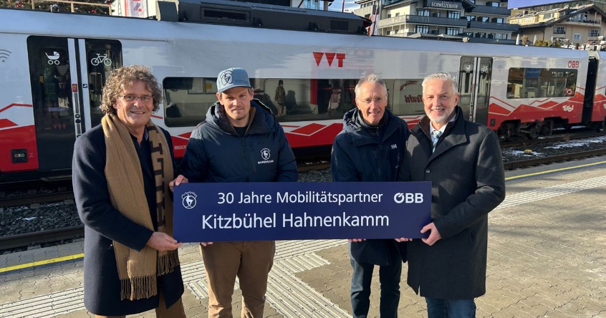 Der kostenlose Hahnenkamm-Express: Seit 30 Jahren auf Schiene